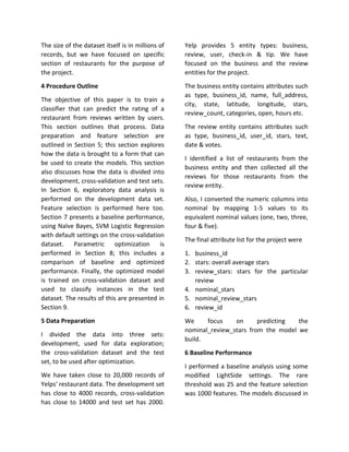Yelp Rating Prediction | PDF
