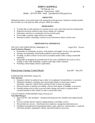 JCaldwell_Resume | PDF