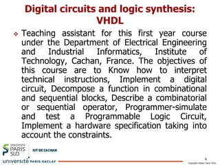 teaching assistant IUT | PPT