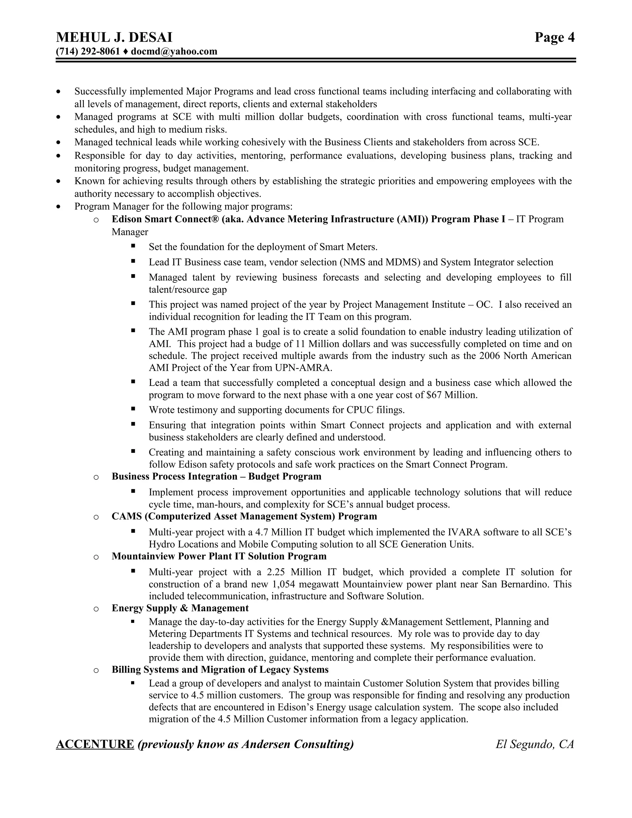 Mehul Desai Resume_2016 | DOC