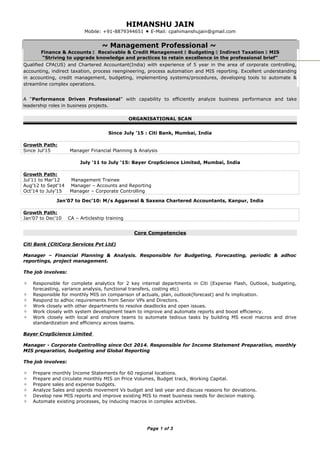 HJ Resume (08.03.2016) | DOC
