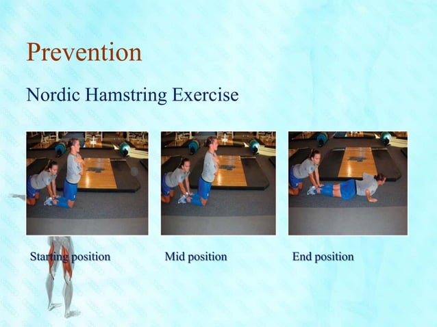 Interventions for prevention and rehabilitation of hamstring injuries | PPT