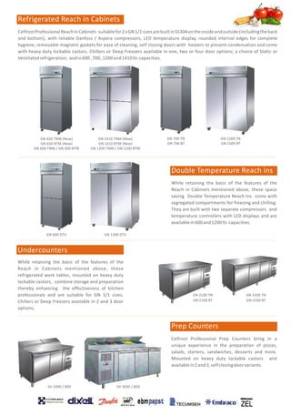Professional Refrigeration Products | PDF