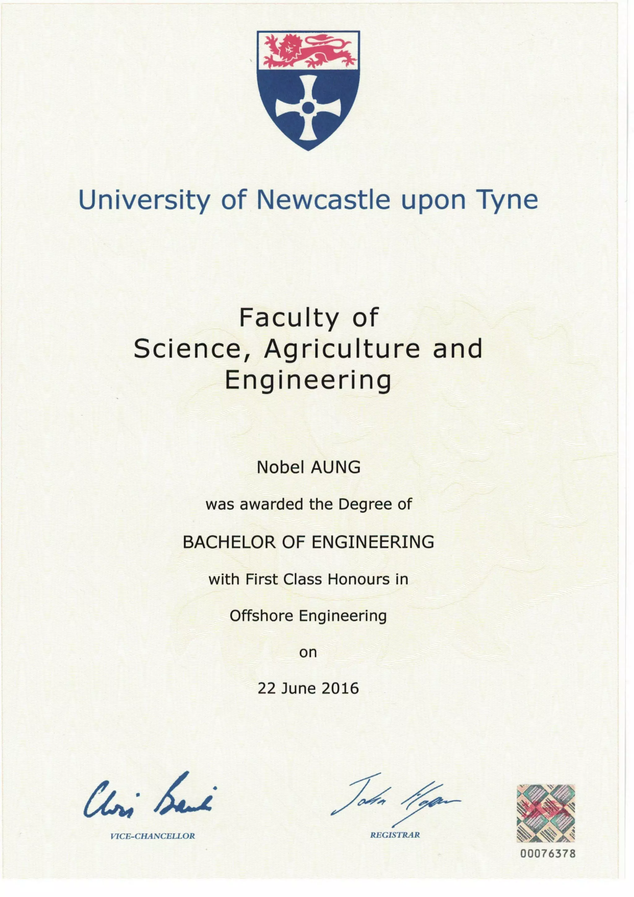 Degree Transcript_Final | PDF