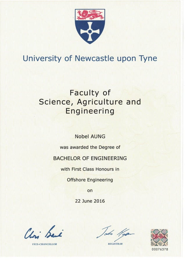 Degree Transcript_Final | PDF