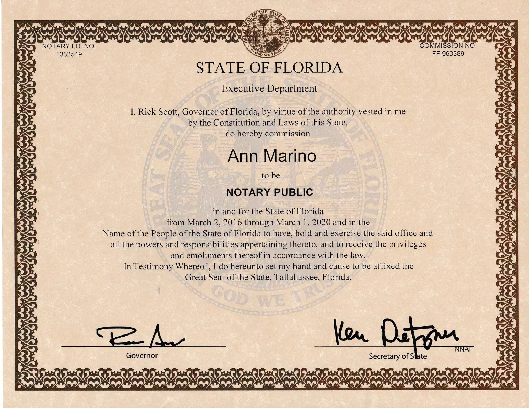 Notary License | PDF | Legal Services Industry | Industries