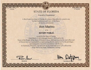 Notary License | PDF