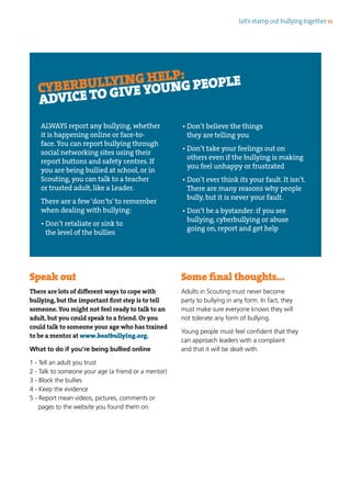 Anti bullying Guide | PDF