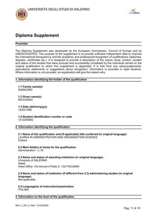 DIPLOMASUPPLEMENT | PDF