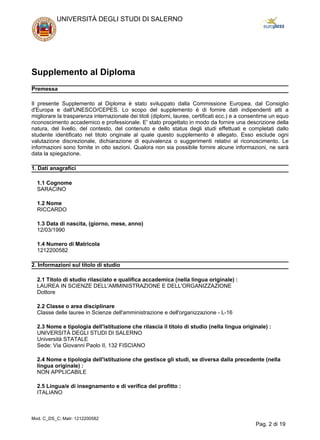 DIPLOMASUPPLEMENT | PDF
