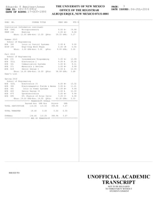 Transcript | PDF | Undergraduate Education | College Education