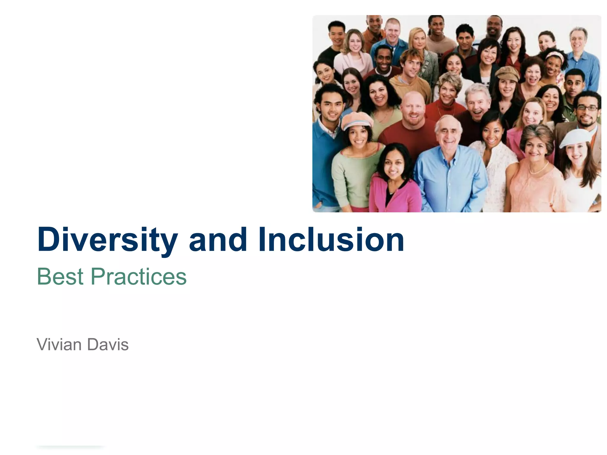 Diversity and Inclusion_Best Practices | PPT