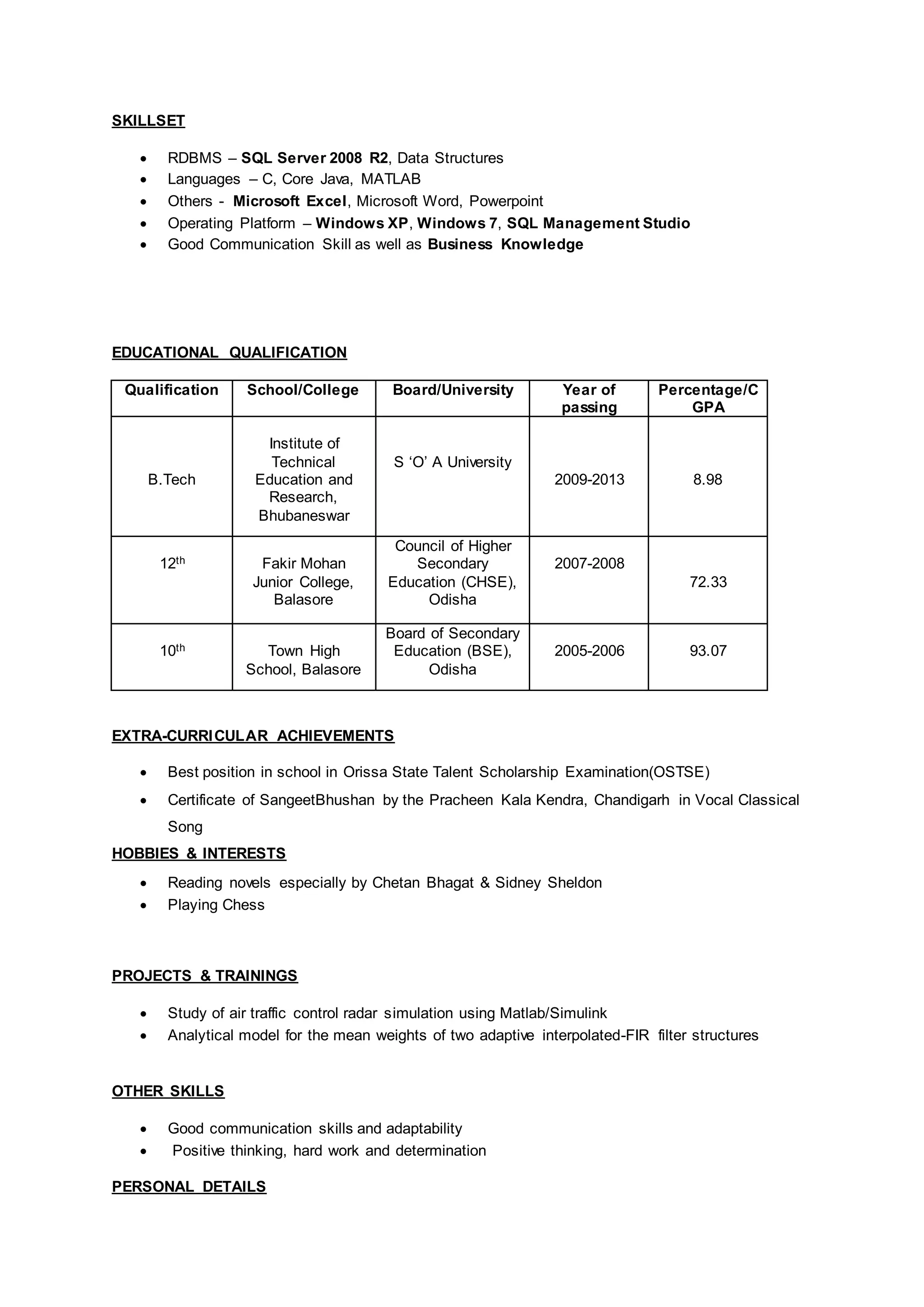 Manisha_2+Resume | DOCX