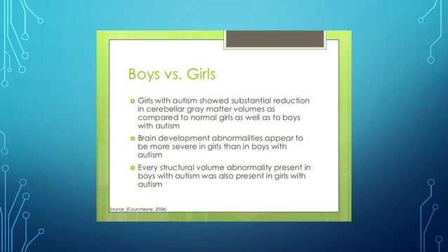 The Rise of Autism in the United States ppt | PPTX