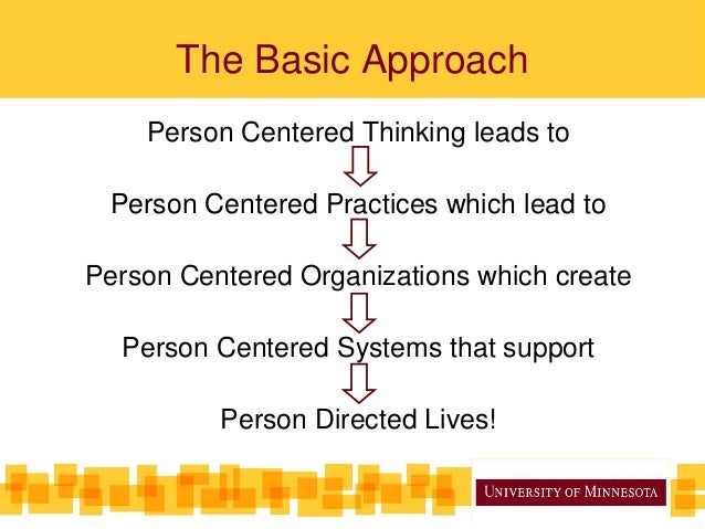 person centered thinking