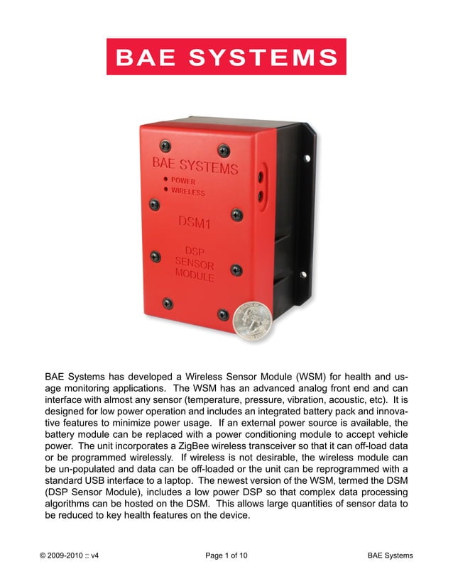 WSM-DSM_Specs_v4 | PDF