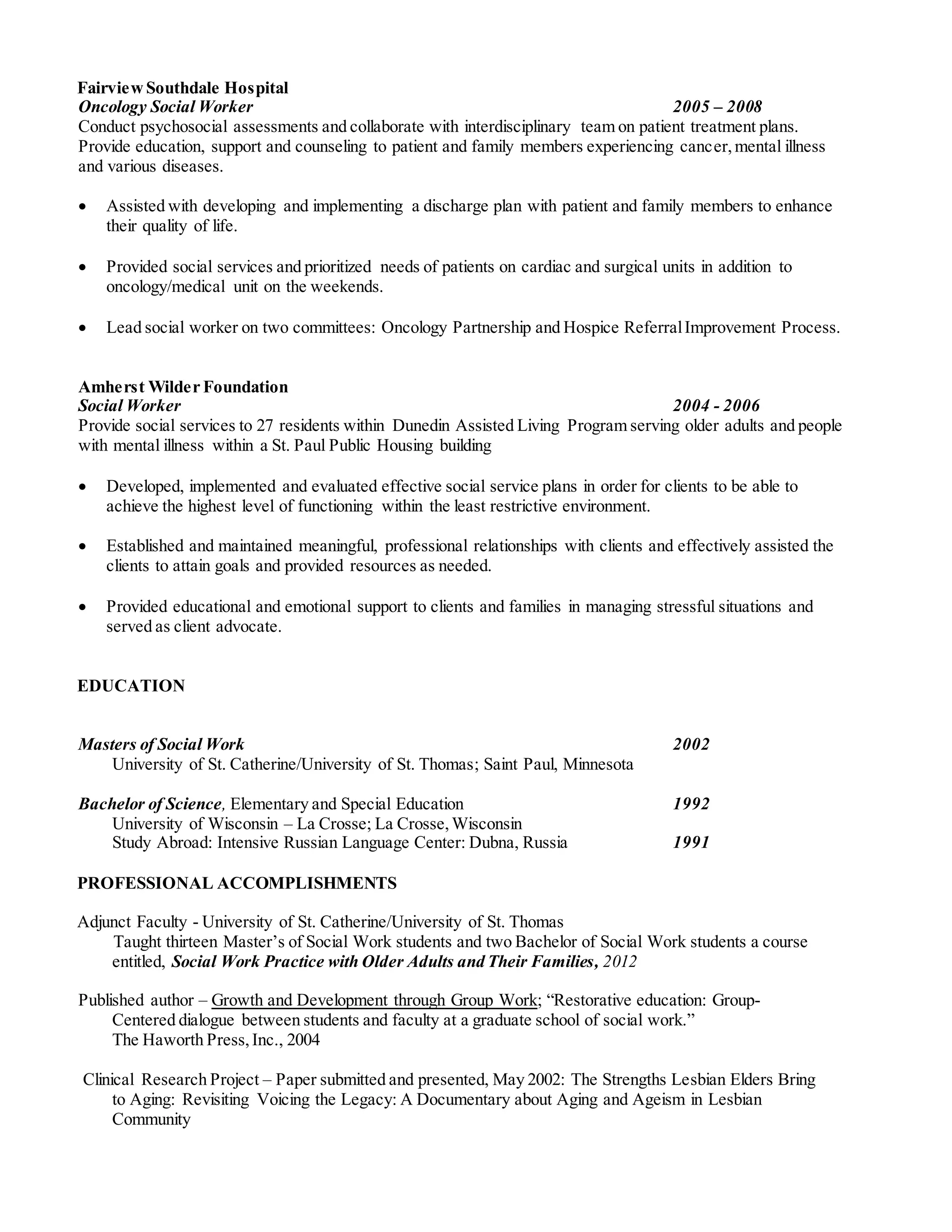 mbgresume2014 | DOCX