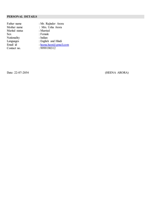HEENA ARORA | PDF