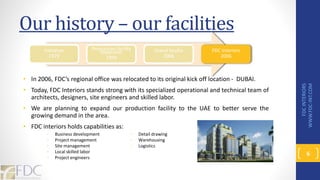 FDC Presentation 2015 updated | PPT