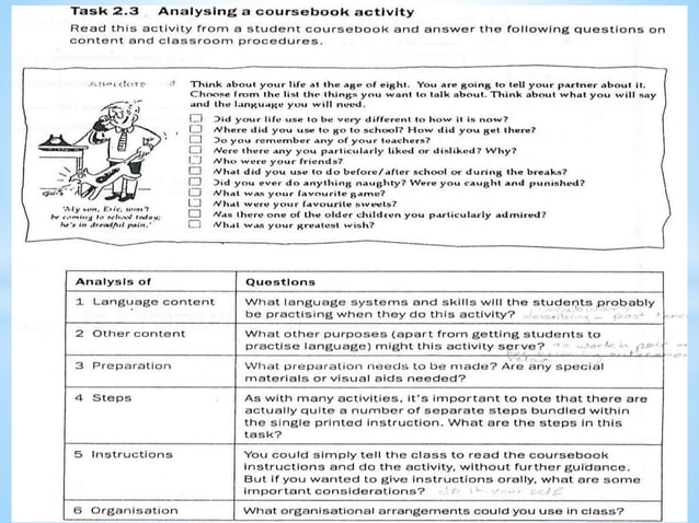 Classroom Activities - Chapter 2 | PPT