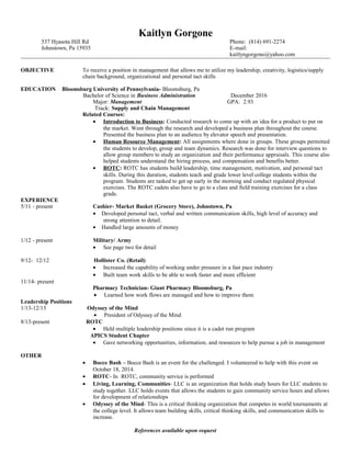 Resume | PDF