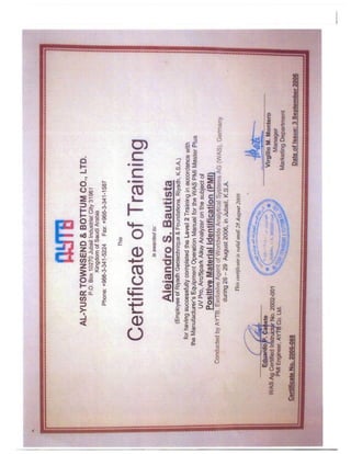 NDT Certificates | PDF