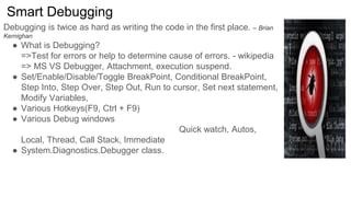 Productivity Enhencement with Visual Studio | PPTX