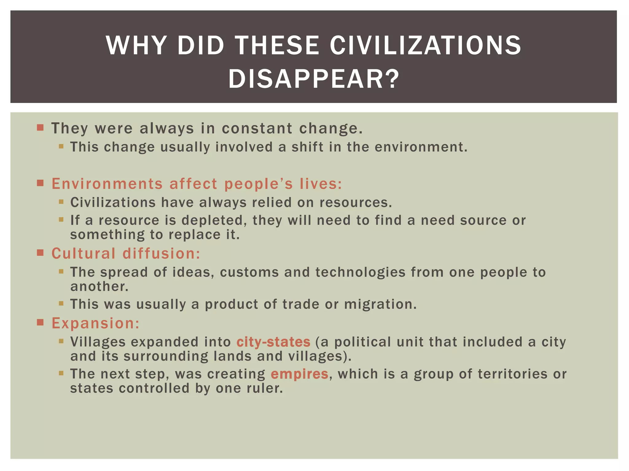 Early Civilizations | PPTX