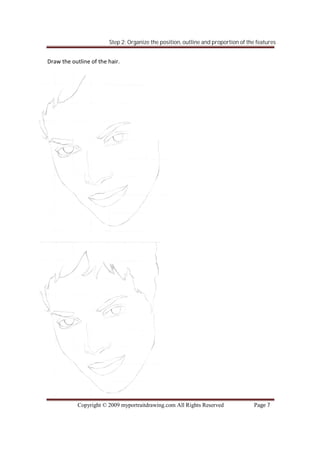8 easystepstodrawinga portrait | PDF