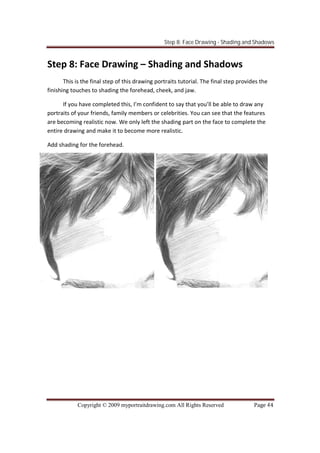 8 easystepstodrawinga portrait | PDF