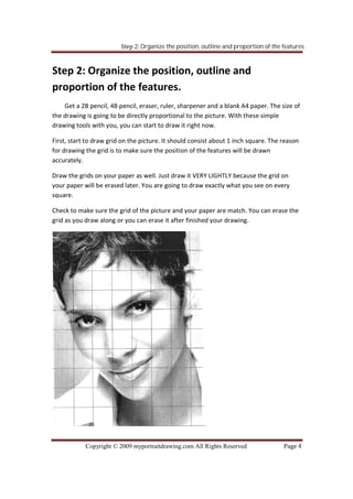 8 easystepstodrawinga portrait | PDF