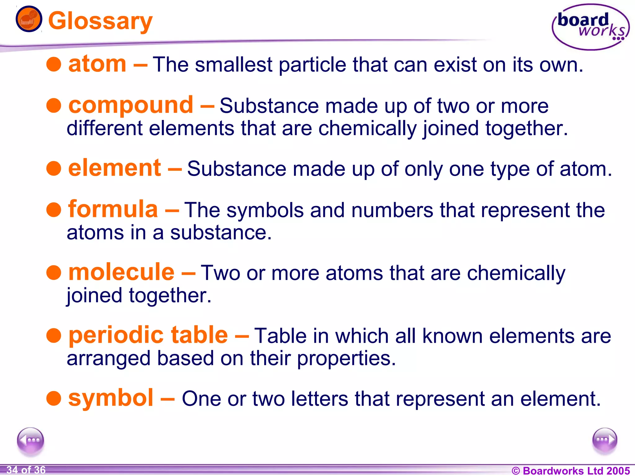 8 e atoms & elements (boardworks) | PPT