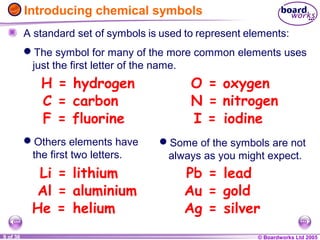 8 e atoms & elements (boardworks) | PPT