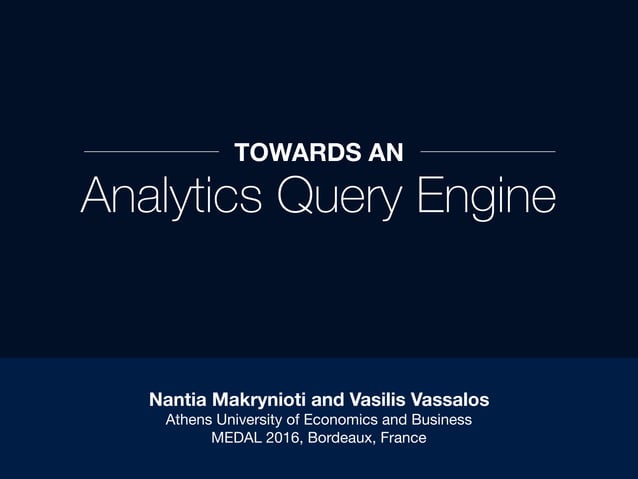 towards_analytics_query_engine | PPT