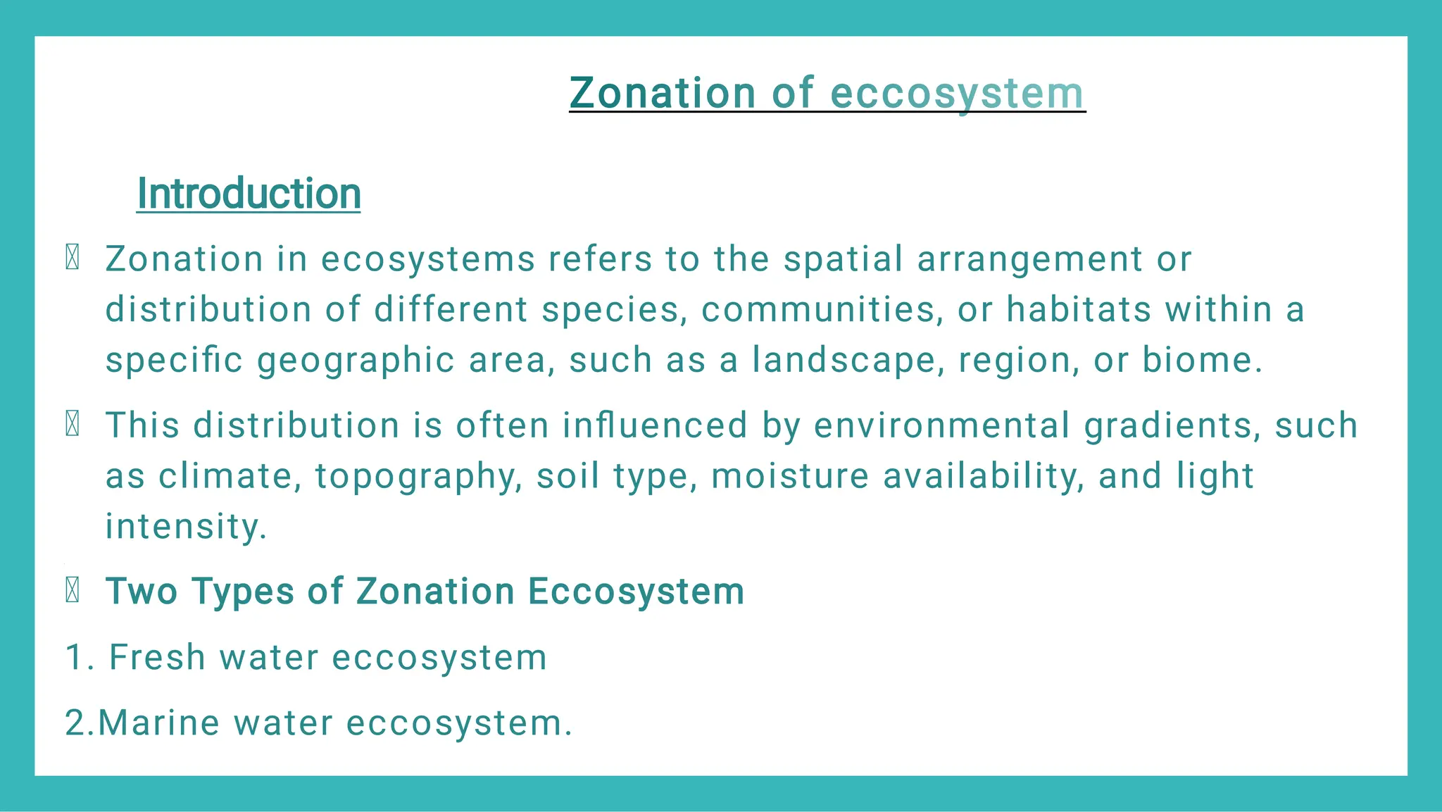 Zonation of water ecosystem - upwelling - eutrophication. | PDF