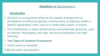 Zonation of water ecosystem - upwelling - eutrophication. | PDF