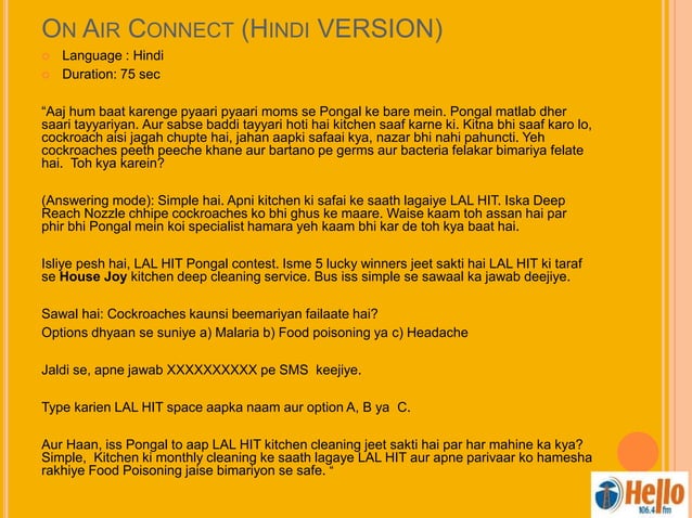 Lal Hit Presentation | PPT