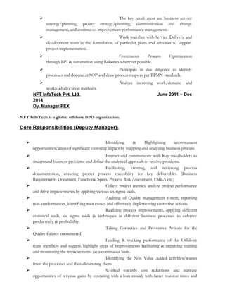 Quality Resume | PDF