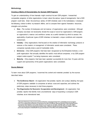 CSR Memo (final1) | DOCX