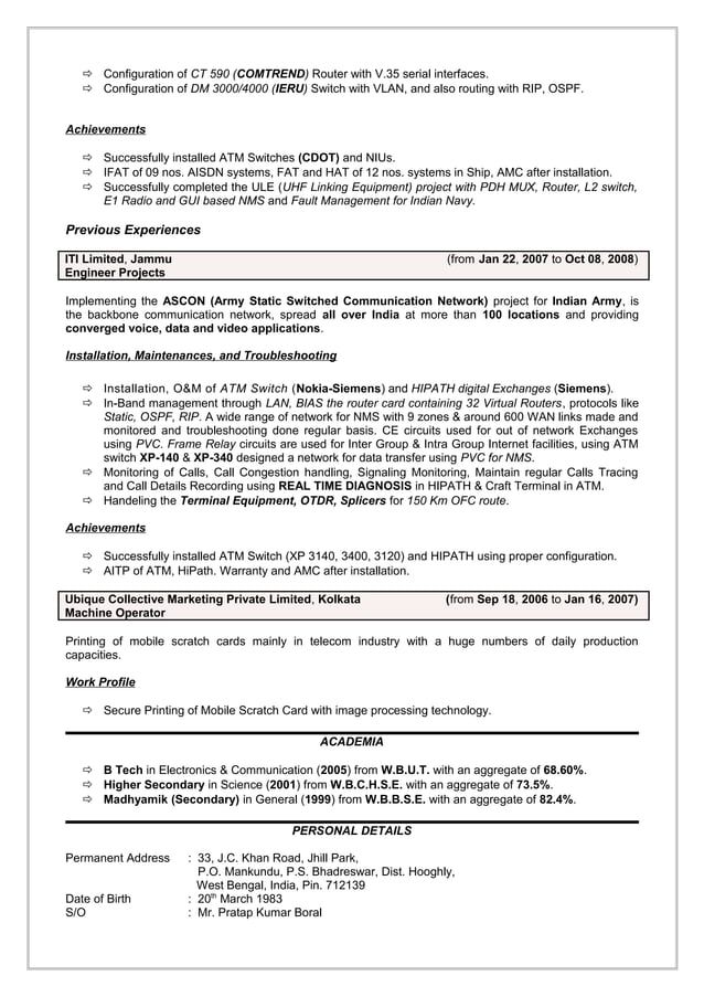 Resume | PDF