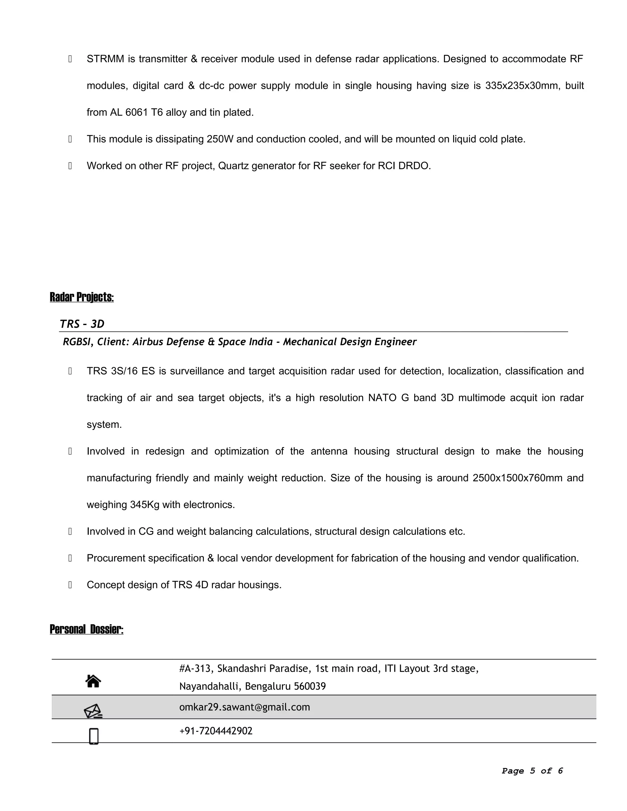 Omkar Sawant_CV | PDF