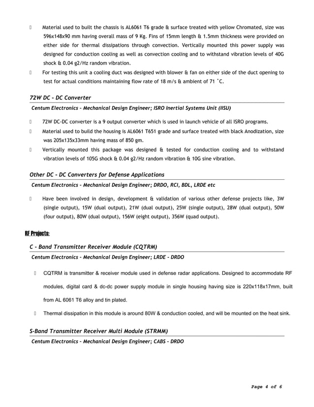 Omkar Sawant_CV | DOC | Mechanical and Industrial Engineering Industry | Industries