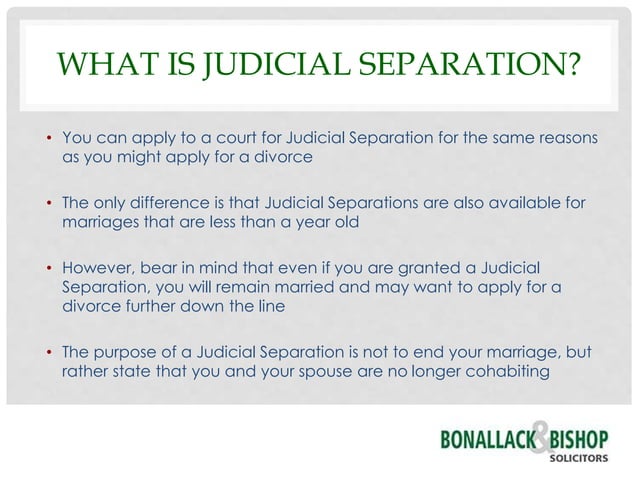 Judicial Separation | PPTX