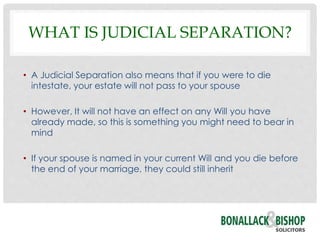 Judicial Separation | PPTX