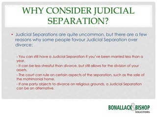 Judicial Separation | PPTX