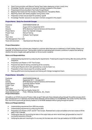 Sunil S _Selenium_5.3yrs_Resume | PDF