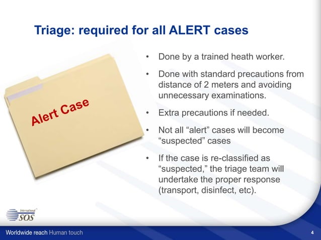 Module 3 VHF Prevention and Control Training CASE DEFINITIONS TRIAGE ...