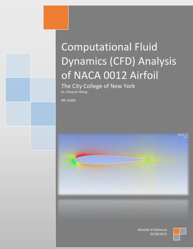 CFD analysis of an Airfoil | PDF
