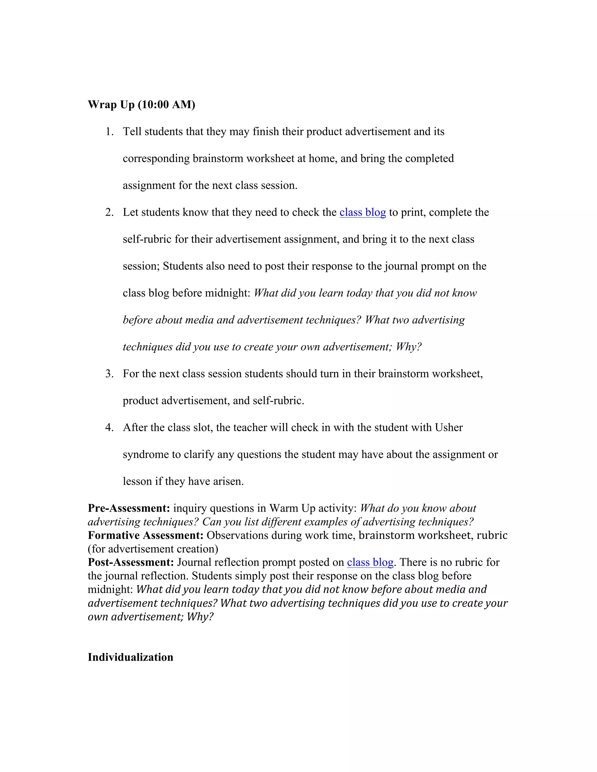 Media Literacy Lesson Plan | PDF