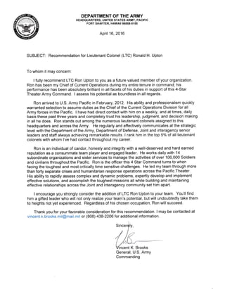 Letter of Recommendation_LTC Upton | PDF